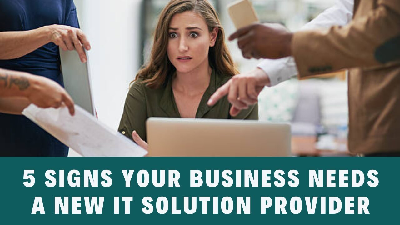 5 Signs Your Business Needs a New IT Solution Provider – GMS Lanka
